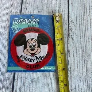 Disney | Accessories | Disney Mickey Mouse Club Vintage Patch New ...